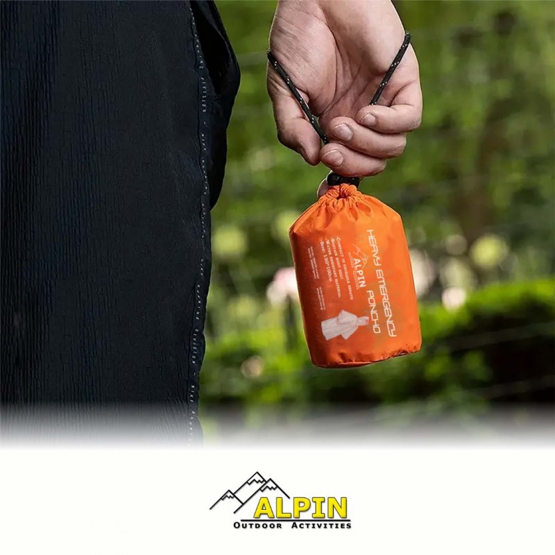 ΠΟΝΤΣΟ ΑΔΙΑΒΡΟΧΟ ΕΠΙΒΙΩΣΗΣ BEPREPARED PONCHO SURVIVAL ALPIN ΑΞΕΣΟΥΑΡ ...