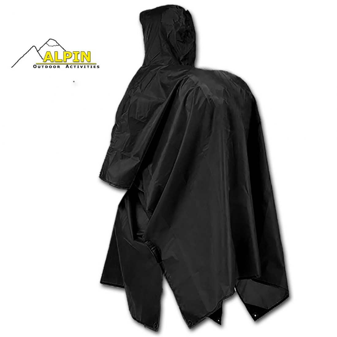 ΑΔΙΑΒΡΟΧΟ ΠΟΝΤΣΟ ALPIN RAIN PONCHO 210TPU XL 152Χ203CM PVC COATING ...