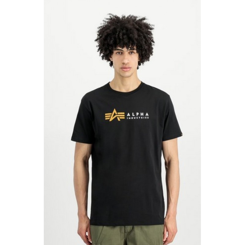 Alpha Industries Alpha Label T - Ανδρικό Κοντομάνικο Μπλουζάκι 100% Βαμβάκι