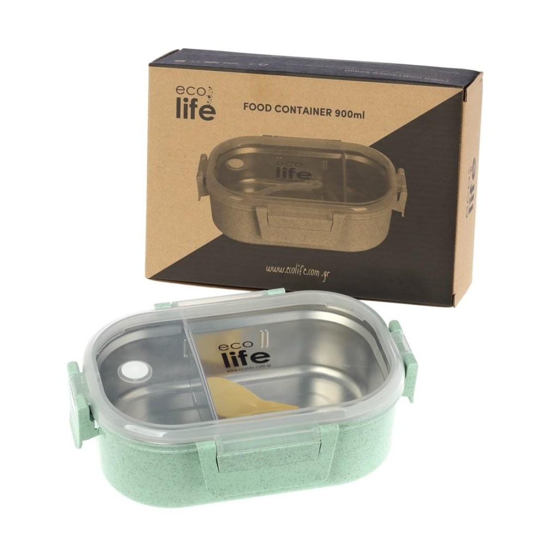 ΚΑΡΑΒΑΝΑ ΦΑΓΗΤΟΔΟΧΕΙΟ ECO LIFE 900ML ΜΕ ΧΩΡΙΣΜΑ ΕΝΥΔΑΤΩΣΗ / ΠΑΓΟΥΡΙΑ ...