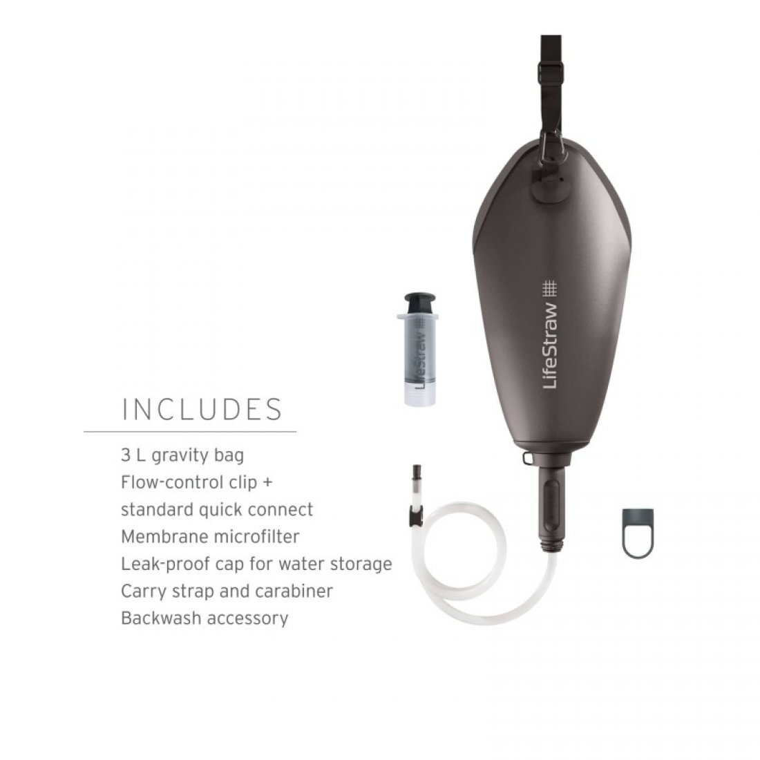 ΥΔΡΟΔΟΧΕΙΟ ΕΥΚΑΜΠΤΟ ΜΕ ΦΙΛΤΡΟ ΝΕΡΟΥ LIFESTRAW PEAK GRAVITY 3LT ...