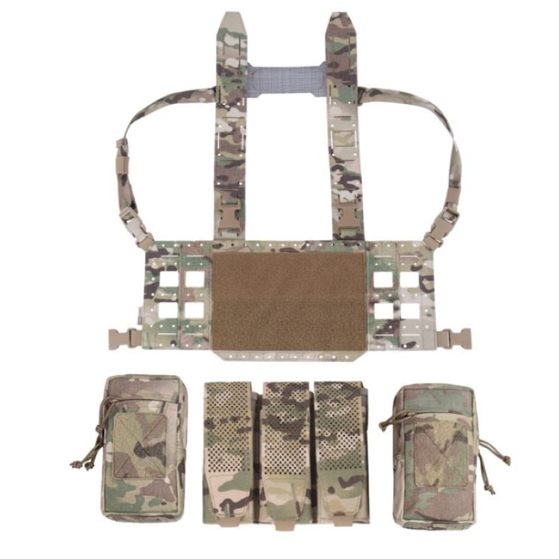 CHEST RIG WARRIOR ASSAULT MCR MK1 TYPE 1 DELTA H HARNESS PLATE CARRIERS ...