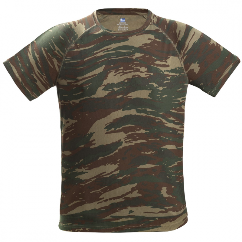 ΜΠΛΟΥΖΑΚΙ ΕΛΛΗΝΙΚΗΣ ΠΑΡΑΛΛΑΓΗΣ Τ-SHIRT QUICK DRY SURVIVORS ΚΟΝΤΟΜΑΝΙΚΑ ...