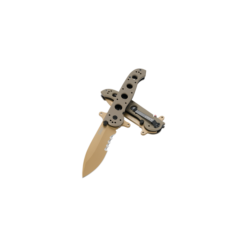 ΜΑΧΑΙΡΙ CRKT M21-14DSFG SPECIAL FORCES DROP POINT W/VEFF SERRATIONS ...
