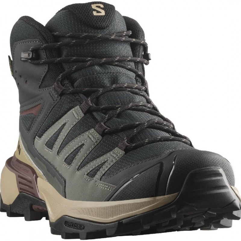 ΑΡΒΥΛΑ ΠΕΖΟΠΟΡΙΑΣ SALOMON X ULTRA 360 MID GTX - PHANTOM/DESERT TAN/RUM ...