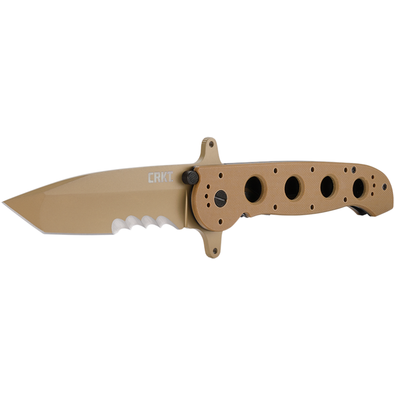 FOLDING KNIFE CRKT M16-14DSFG SPECIAL FORCES W/VEFF SERRATIONS ...