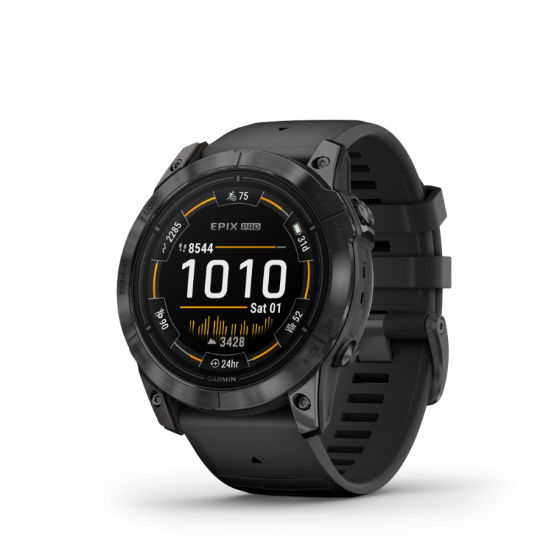 ΡΟΛΟΙ GARMIN EPIX PRO 51MM SLATE GRAY WITH BLACK ΡΟΛΟΓΙΑ - GPS GARMIN