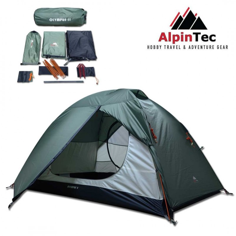 OLYMPUS 2 ALPINTEC TENT CAMPING TENTS ALPINPRO