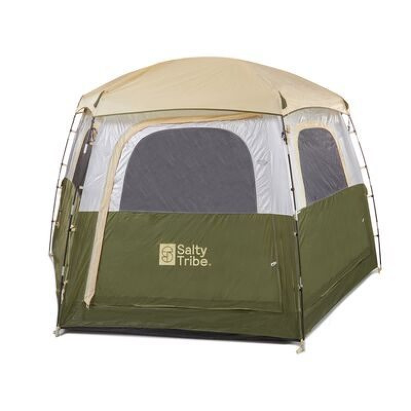6 PEOPLE SALTY TRIBE HEXAGON SKY VIEW TENT CAMPING TENTS SALTY TRIBE